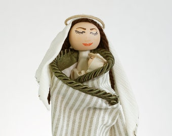 Baby Jesus Tree Topper - Etsy