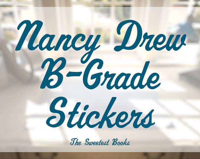 Nancy Drew Magnifying Glasses Sticker Set - Master Sleuth - Junior ...