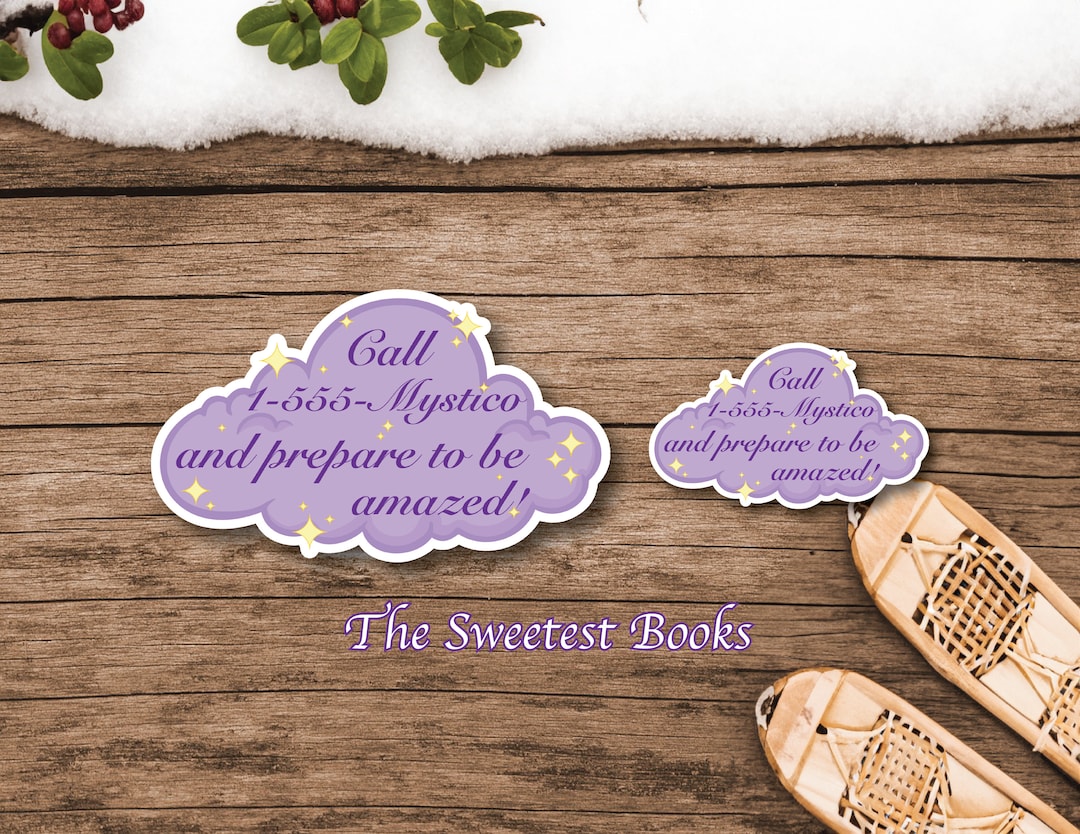 Nancy Drew Mystico the Magnificent Sticker | the White Wolf of Icicle ...