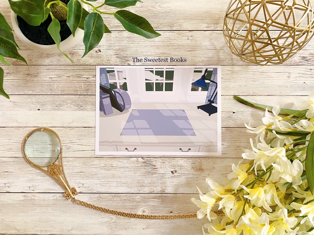 Nancy’s Desk Art Print | Alibi in Ashes | Nancy Drew Game Decor ...
