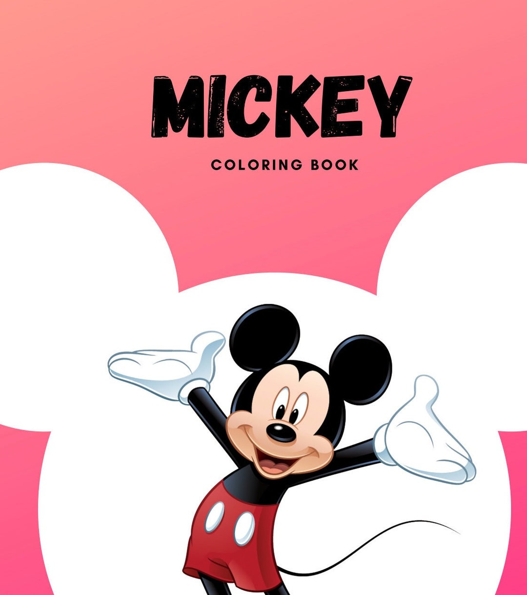 Mickey Mouse & Friends Coloring Book/ Digital/ Instant Download/ 50 ...