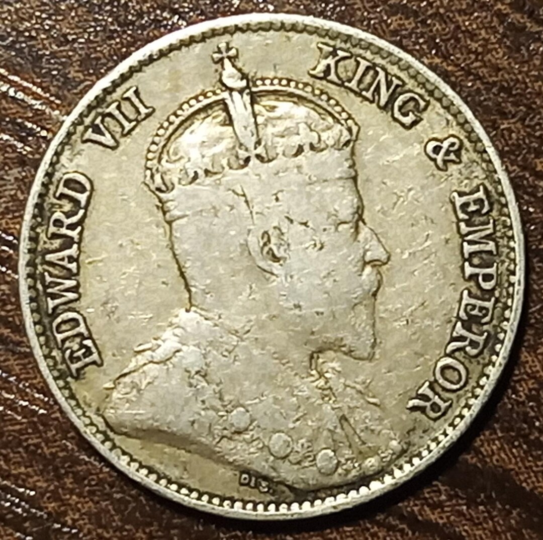 1902 Hong Kong Silver 10 Cents Full Bold Date! - Etsy
