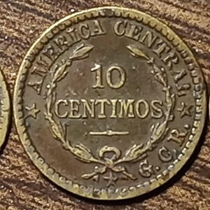 1920's Costa Rica Centemos Full Dates - Etsy