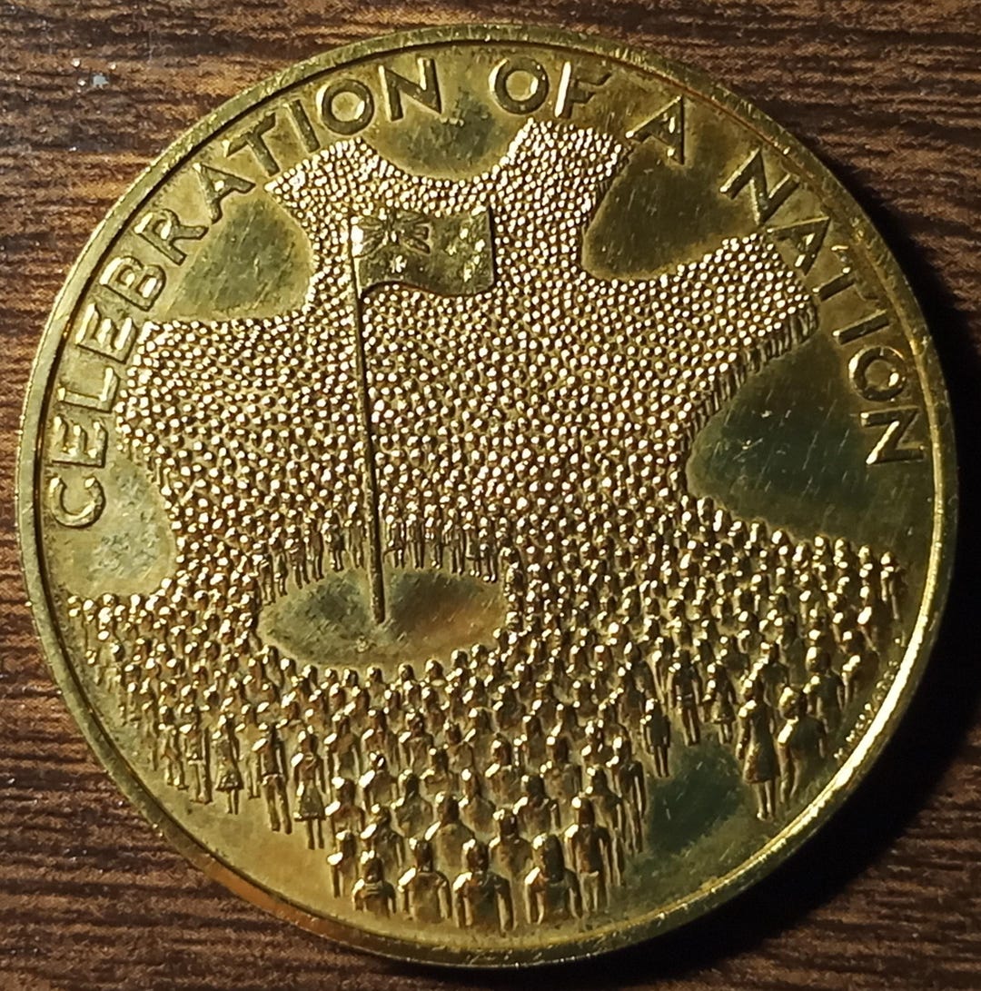 1988 Australia 50MM Celebration Nation Medal 1788-1988 - Etsy