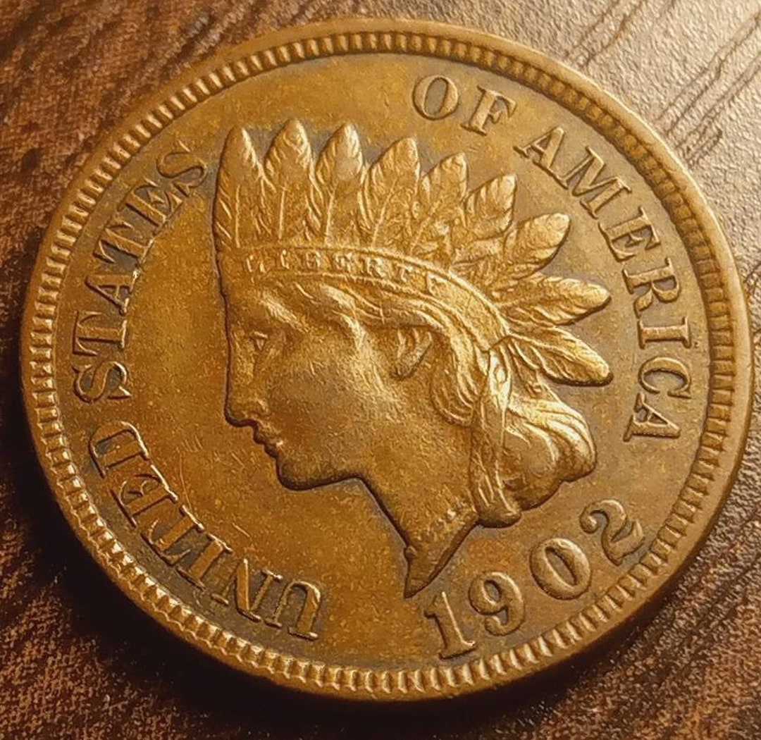 1902 USA Spiked Eye Error Indian Head Cent - Etsy