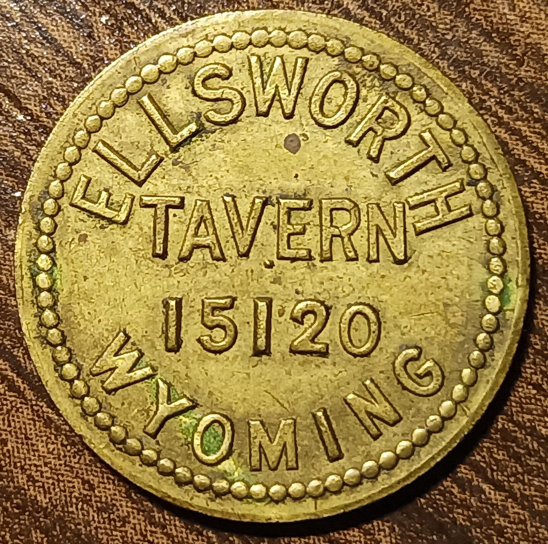 1950's USA 5 Cents Tavern Trade Token! - Etsy