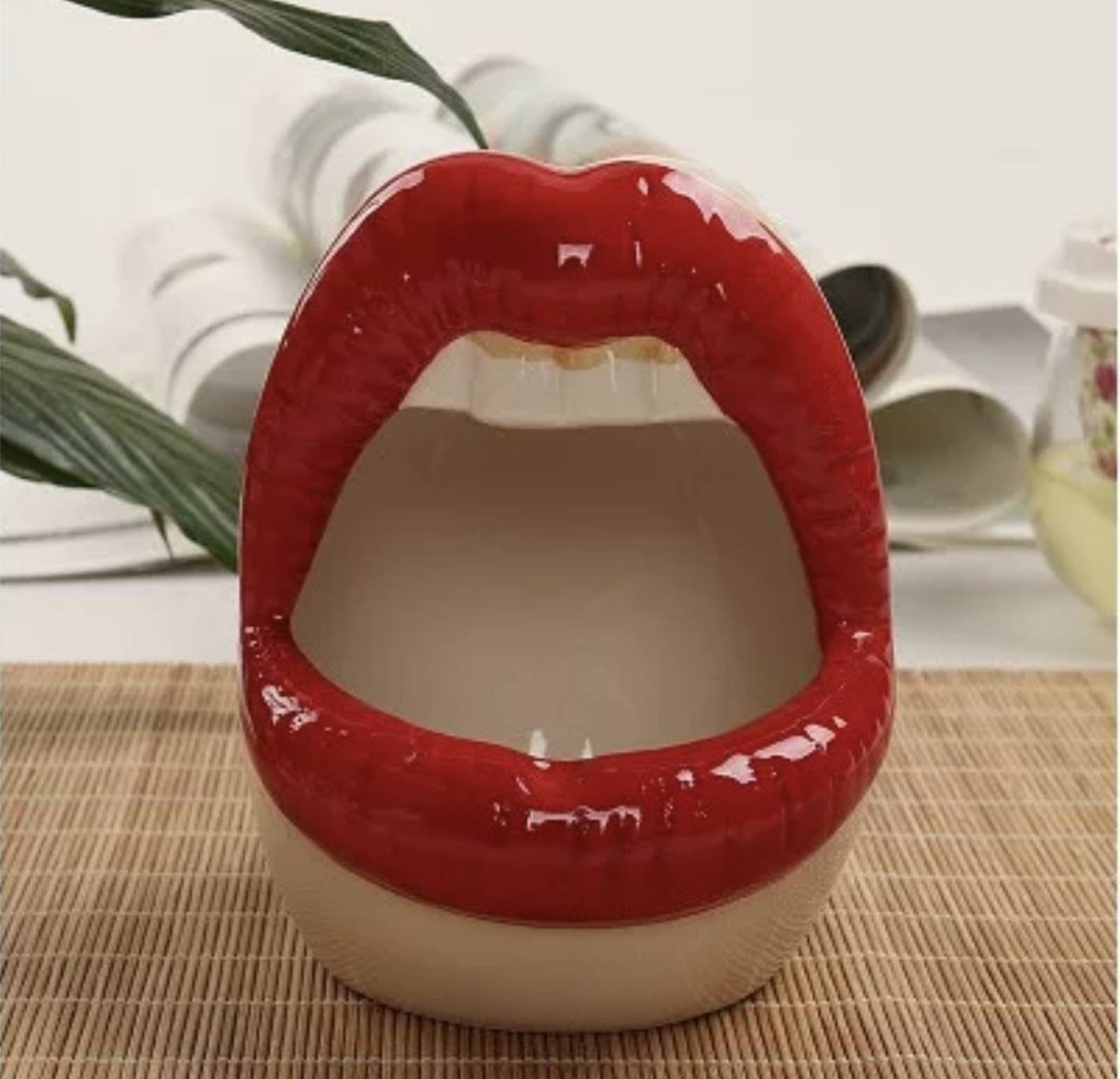 Say Ahh Planter/ Ashtray - Etsy