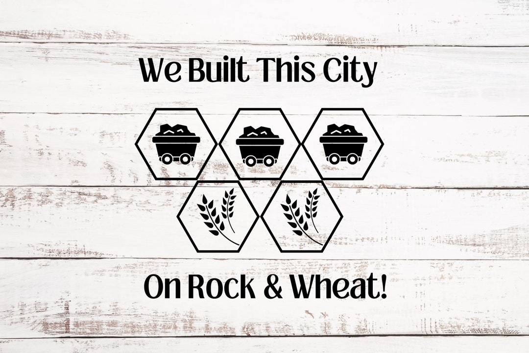 Catan- We Built This City - Catan SVG & PNG Design. - Etsy