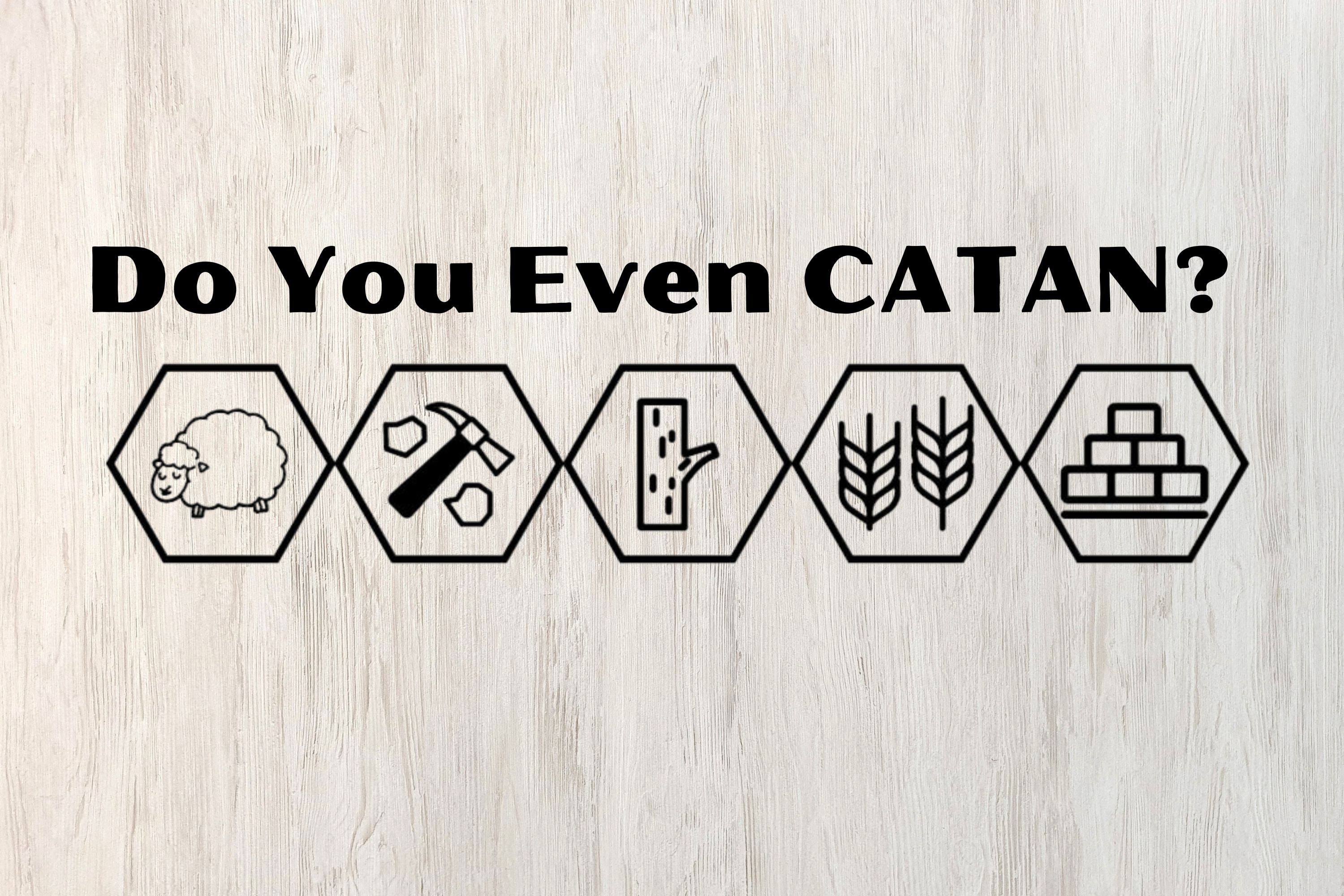 Do You Even CATAN?- Digital PNG File - Cut File - Etsy