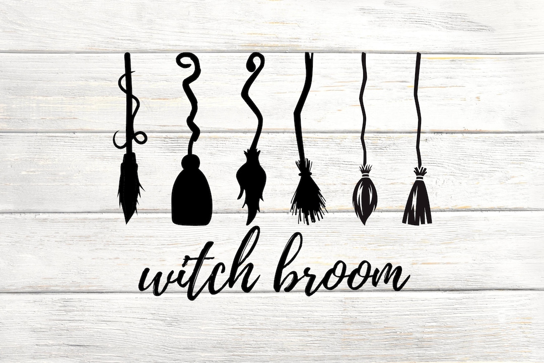Funny Witch - Witch Broom - Halloween SVG & PNG Digital Download - Etsy
