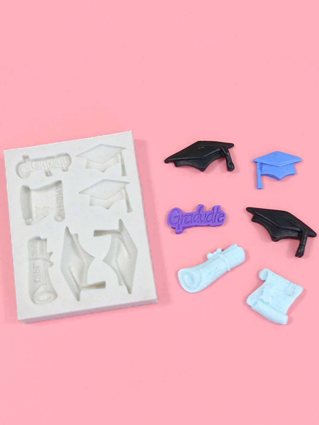 Graduation Caps Mold - Etsy