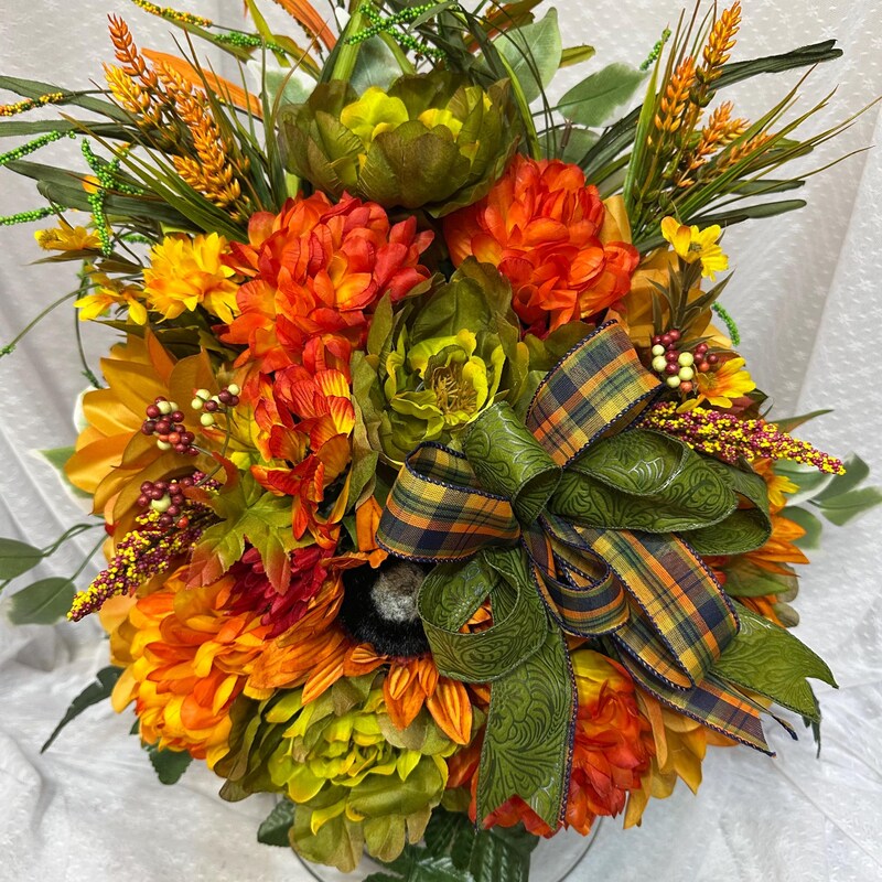 Fall Gravesite Arrangements - Etsy
