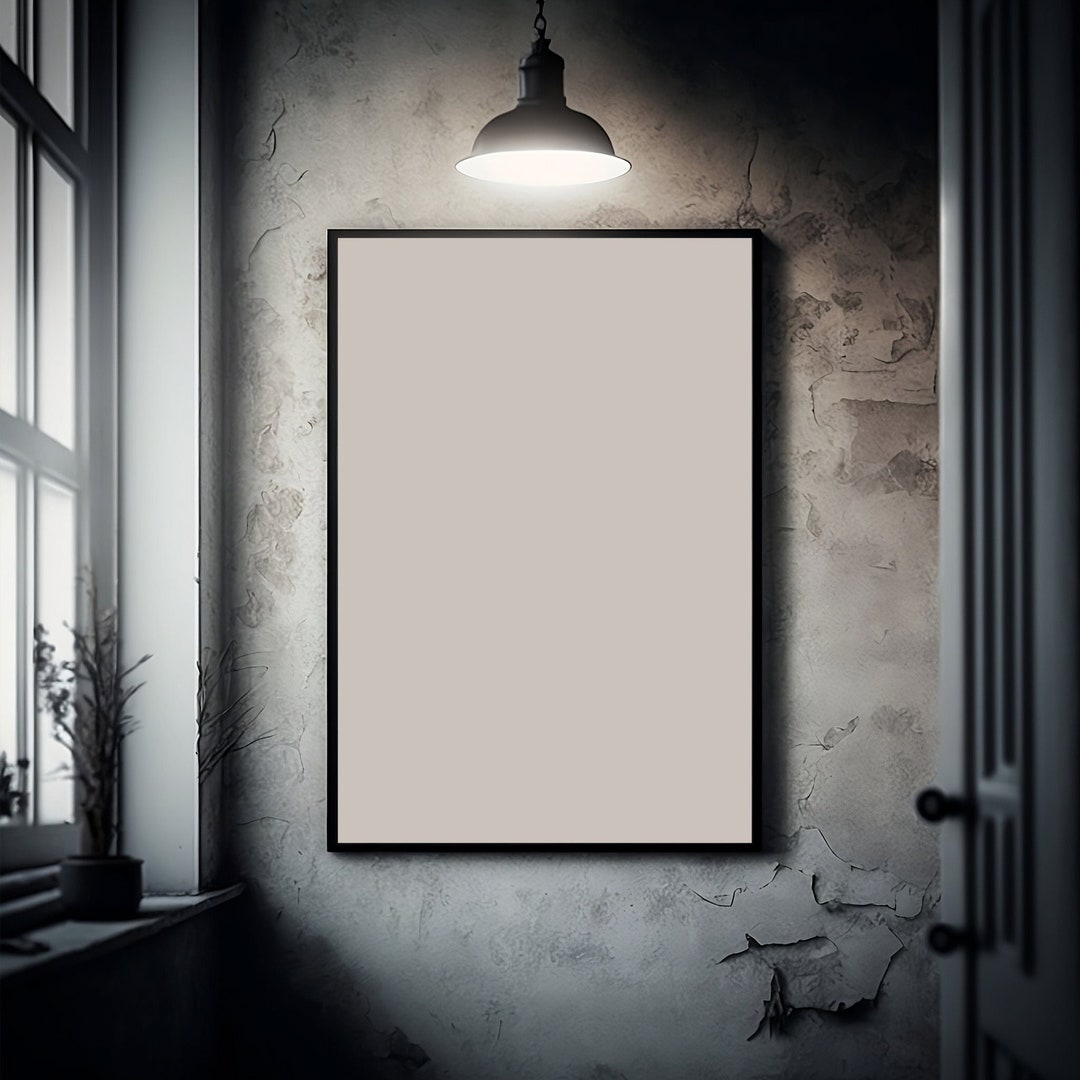 Creepy Frame Mockup Design for Your Horror Posters Display on Online ...