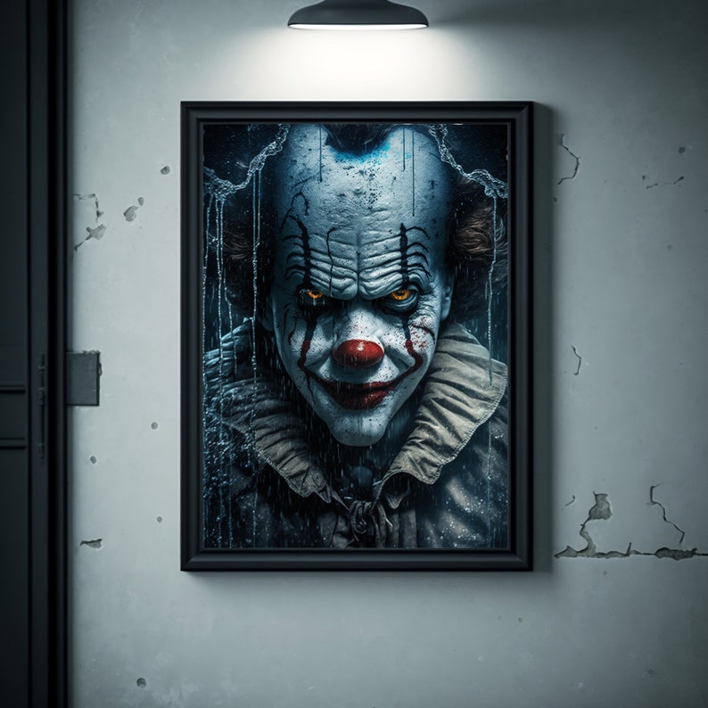 Creepy Clown Poster/wallpaper Collection Bundle - Etsy