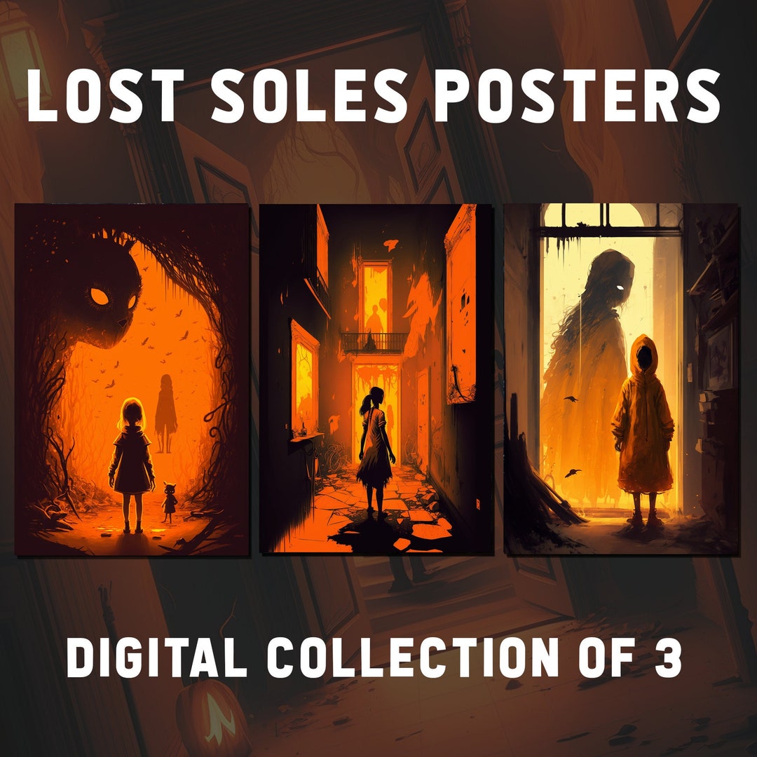 Lost Anime Soles Poster/wallpaper Collection Bundle - Etsy