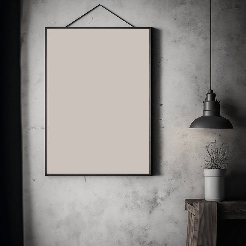 Creepy Frame Mockup Design for Your Horror Posters Display on Online ...