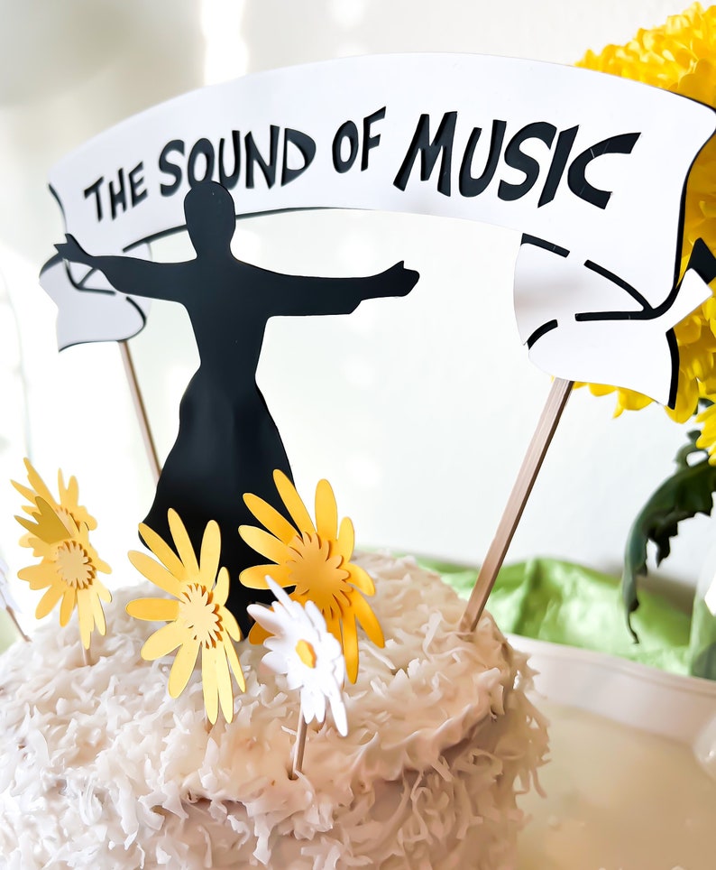 The Sound of Music Inspired Cake Topper for Birthday Parties - Etsy