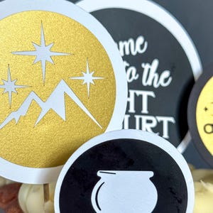 A Court of Thorns and Roses Series Cupcake and Cake Toppers for ACOTAR ...