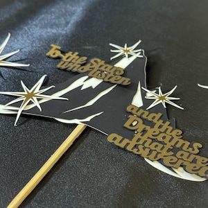 A Court of Thorns and Roses Series Cupcake and Cake Toppers for ACOTAR ...