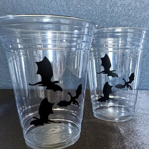 Fourth Wing Series Inspired Plastic Party Cups With Optional Lid for ...