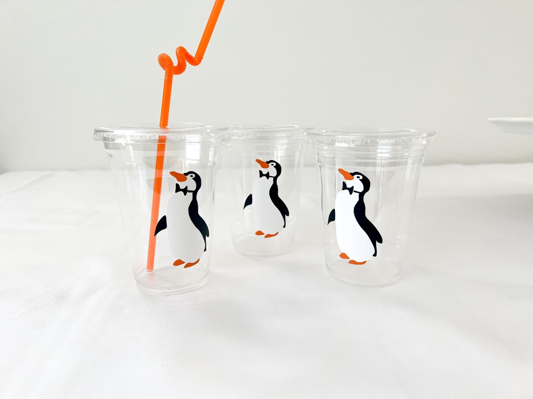 Jolly Holiday Mary Poppins Penguins Inspired Plastic Party Cups With ...