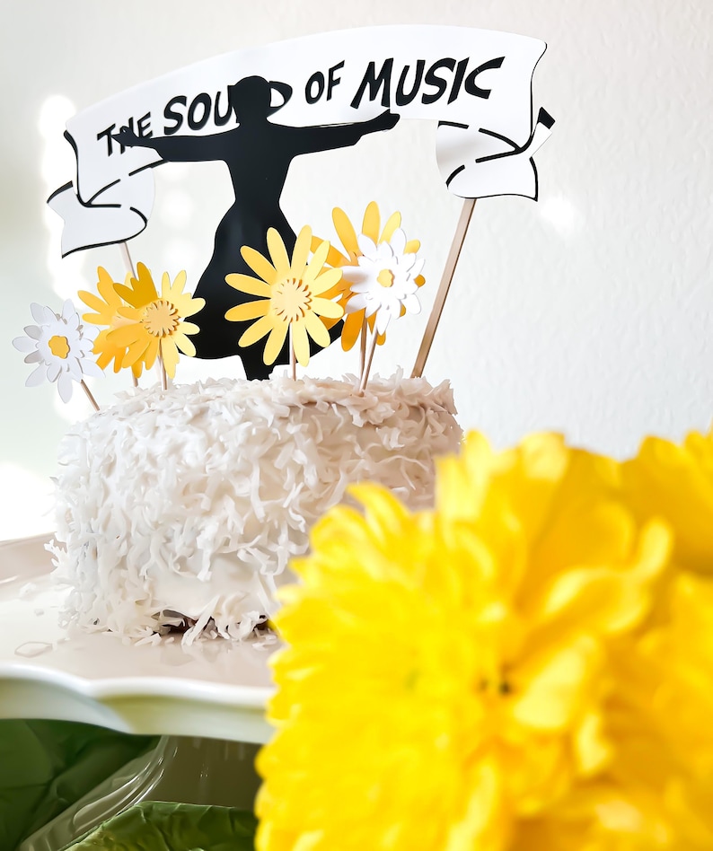 The Sound of Music Inspired Cake Topper for Birthday Parties | Etsy