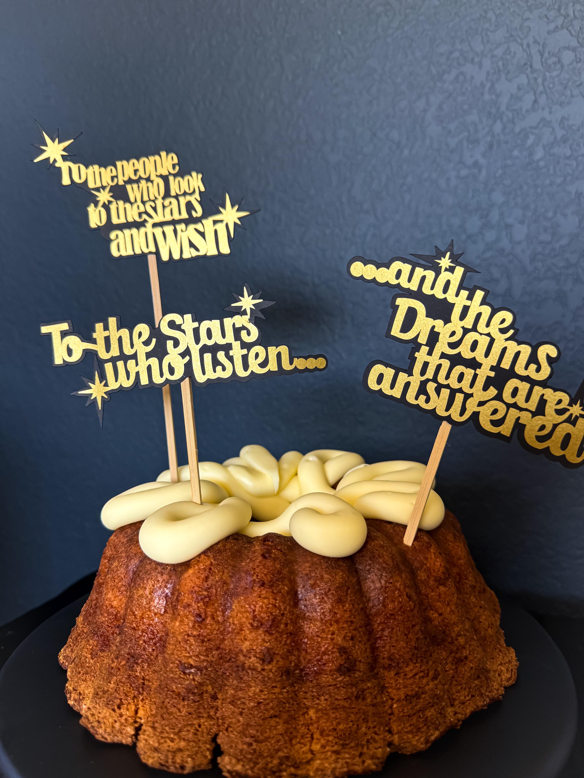 A Court of Thorns and Roses Series Cupcake and Cake Toppers for ACOTAR ...