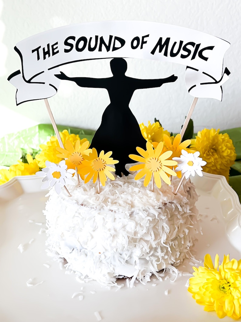 The Sound of Music Inspired Cake Topper for Birthday Parties | Etsy