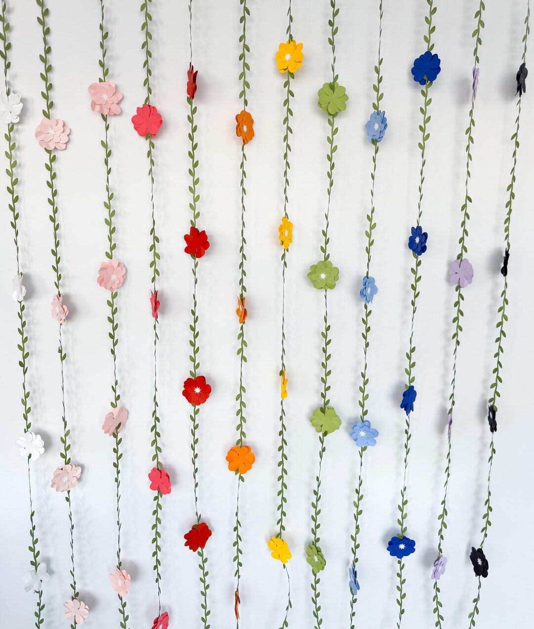 Flower Balloon Tail/string/garland/vine, Wall Banner, or Table ...