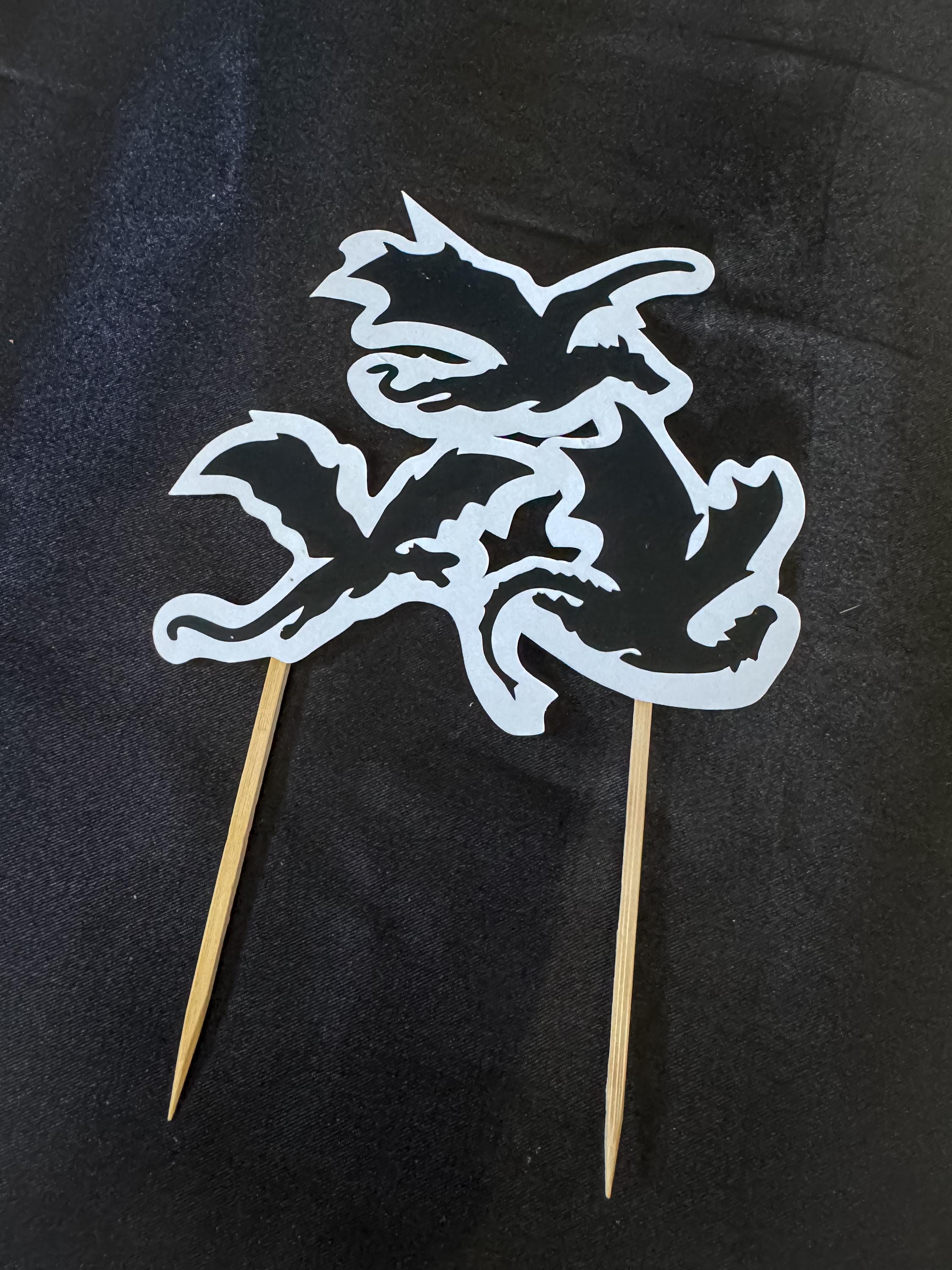 Fourth Wing Series or Dragon Themed Cake Topper for Emperean Themed ...