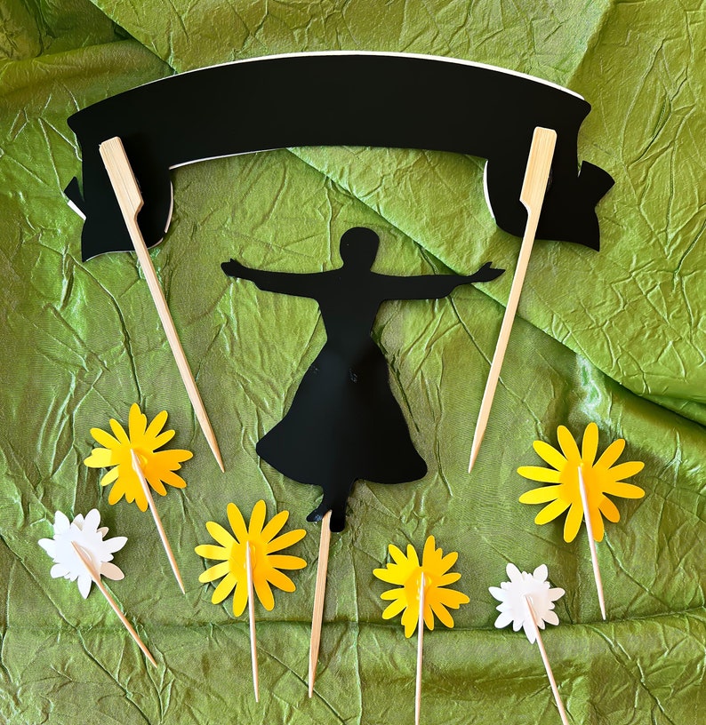 The Sound of Music Inspired Cake Topper for Birthday Parties | Etsy