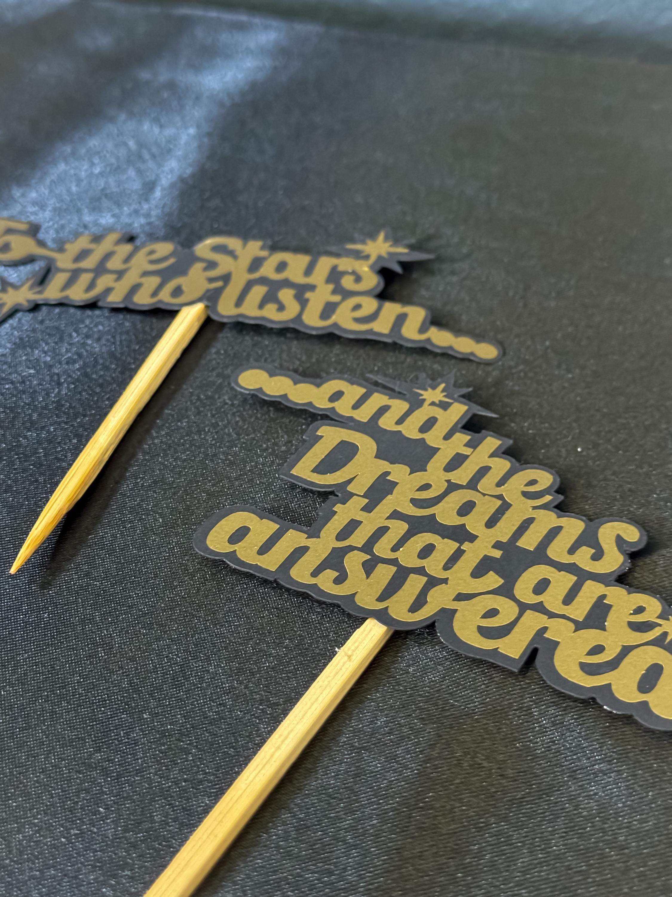 A Court of Thorns and Roses Series Cupcake and Cake Toppers for ACOTAR ...