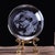Laser Engraved Moon Crystal Cube Laser Engraved Moon Model Crystal ...