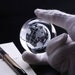 Crystal 3D Earth Globe Paperweight Stand Home Decor Desktop Table ...