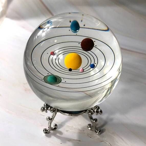 Solar System Paperweights