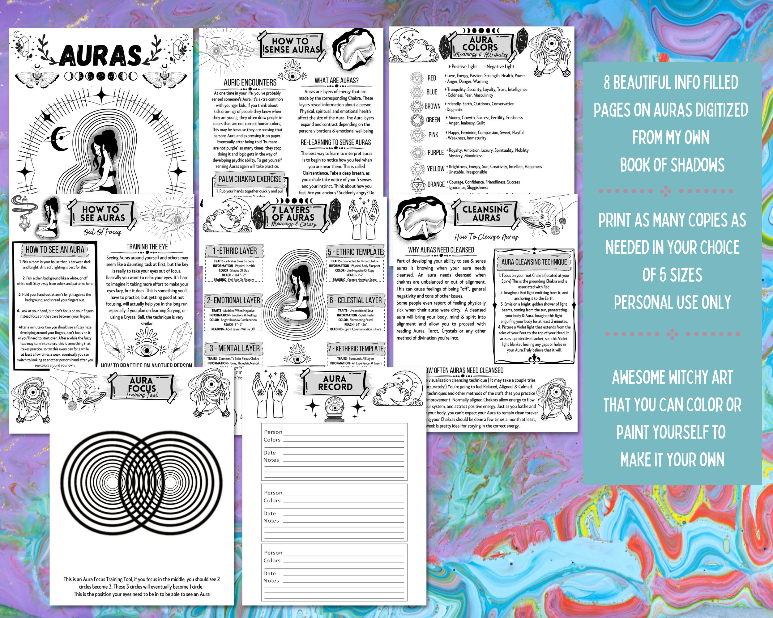 Auras for Beginners, Basics of Seeing Auras, Reading Auras Grimoire ...