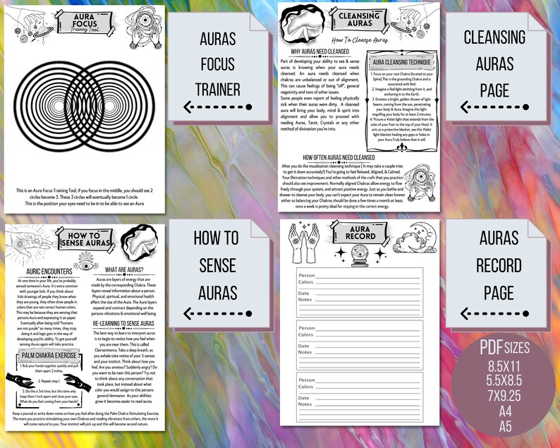 Auras for Beginners, Basics of Seeing Auras, Reading Auras Grimoire ...