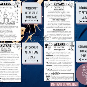 Basic Witchcraft Printable Guide Beginners, Basics of Magick Set 3 ...