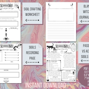 Sigils Printable for Beginners, Basics of Sigils, Sigil Magick ...