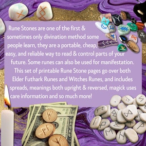 Rune Stone Divination for Beginners, Basics of Runes, Elder Futhark ...