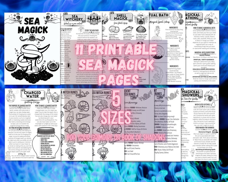Sea Witchcraft for Beginners, Basics of Sea Magick, Sea Shell Meanings ...