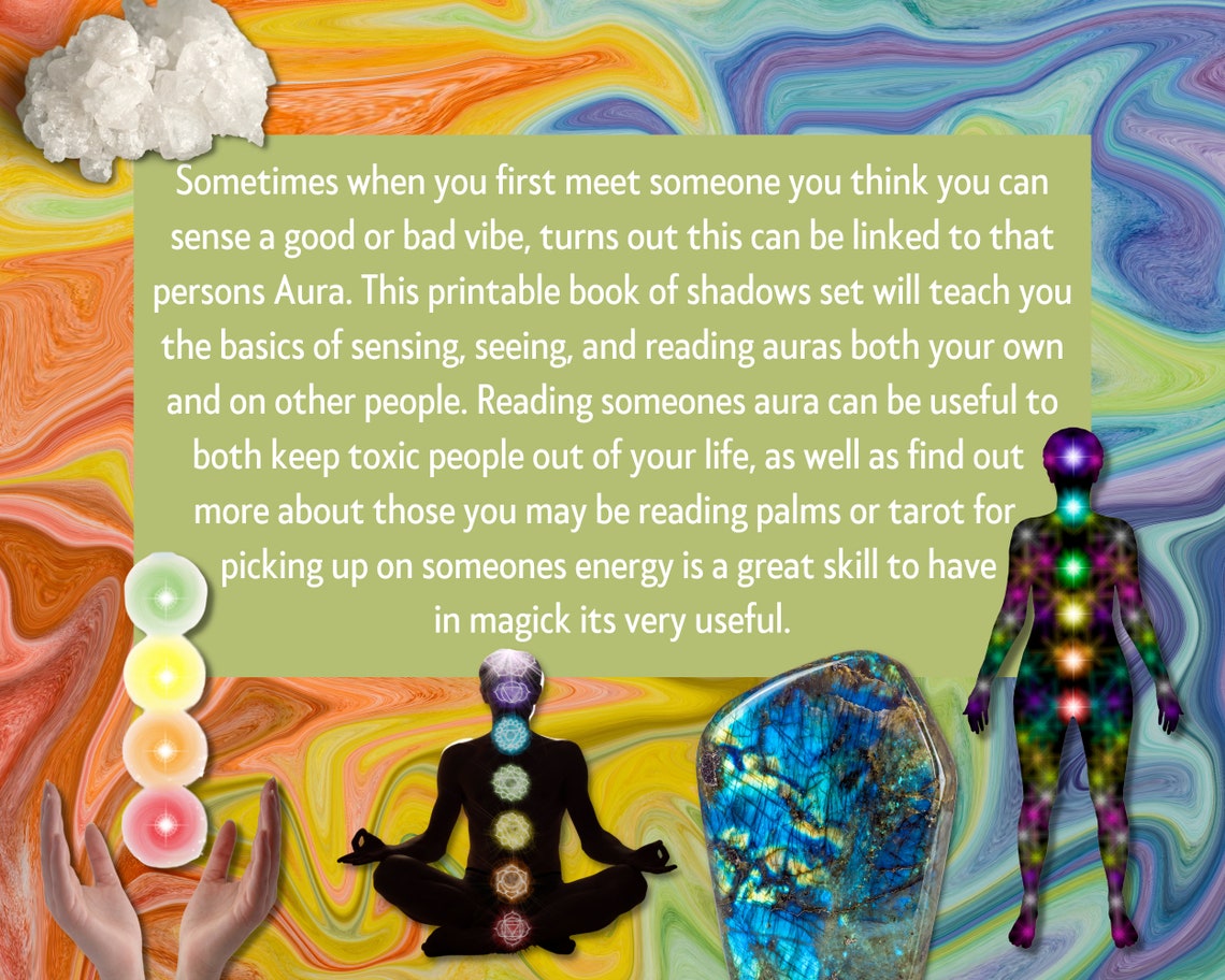 Auras for Beginners Basics of Seeing Auras Reading Auras - Etsy
