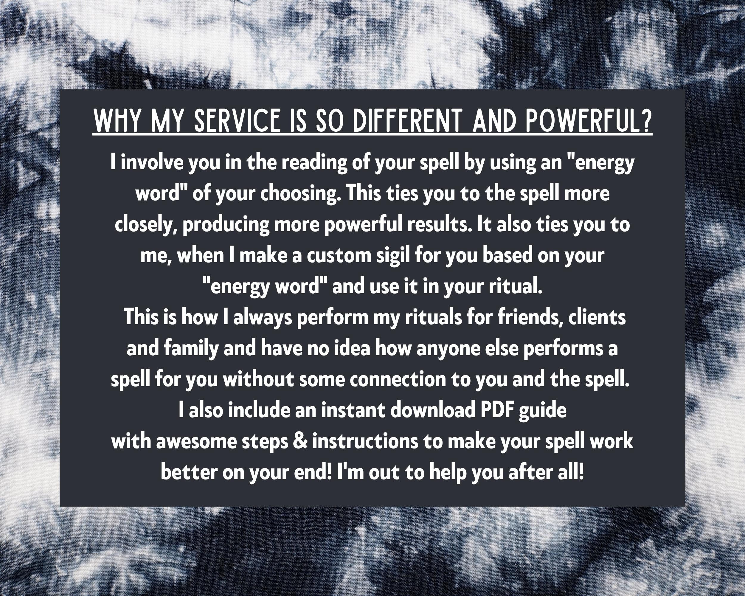 Raise Vibrations Spell Cast Photo Service A Witch Can Change Your ...