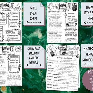 Herbal Magick for Beginners, Basics of Herbs, Herb Meanings Uses ...