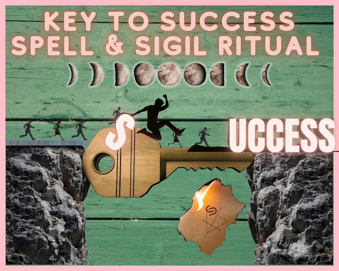 Manifest Success Spell Achieve Goals Magick Sigil Ritual DIY Key to ...