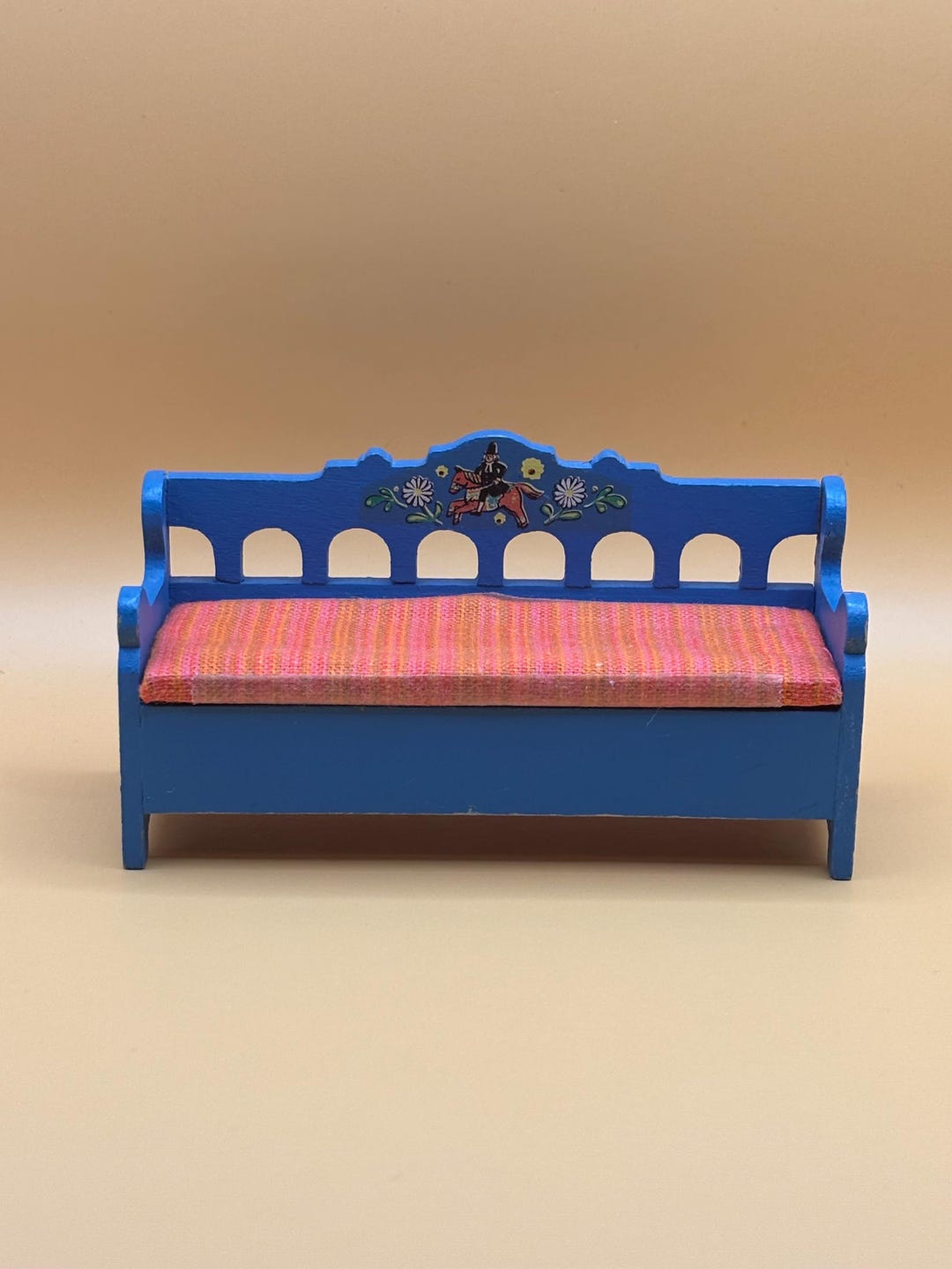 Vintage Lundby Original Kitchen Sofa Allmoge/leksand Sofa to Dollhouse ...