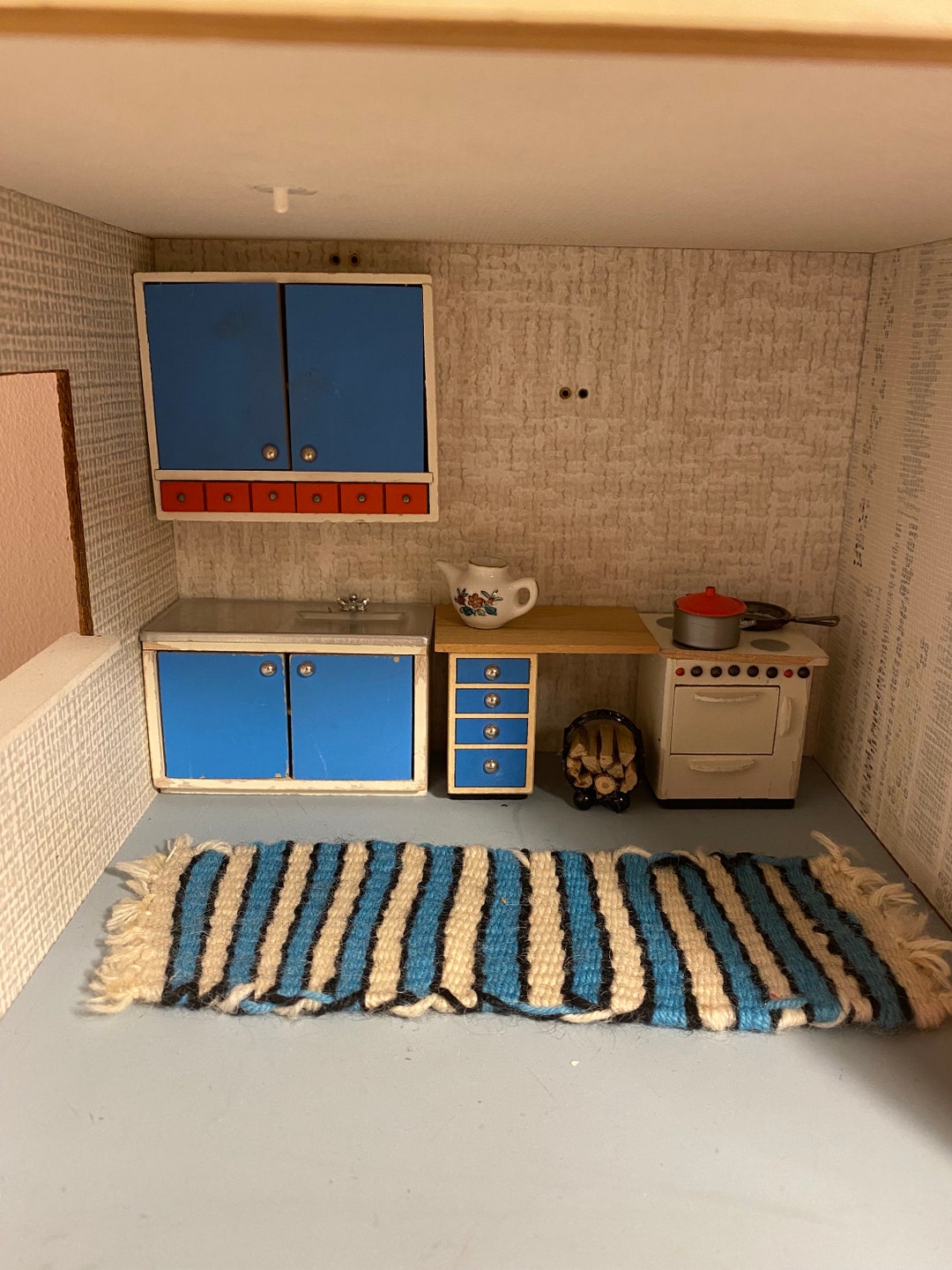 Lundby Original Kitchen From the 50s to Dollhouse - Etsy