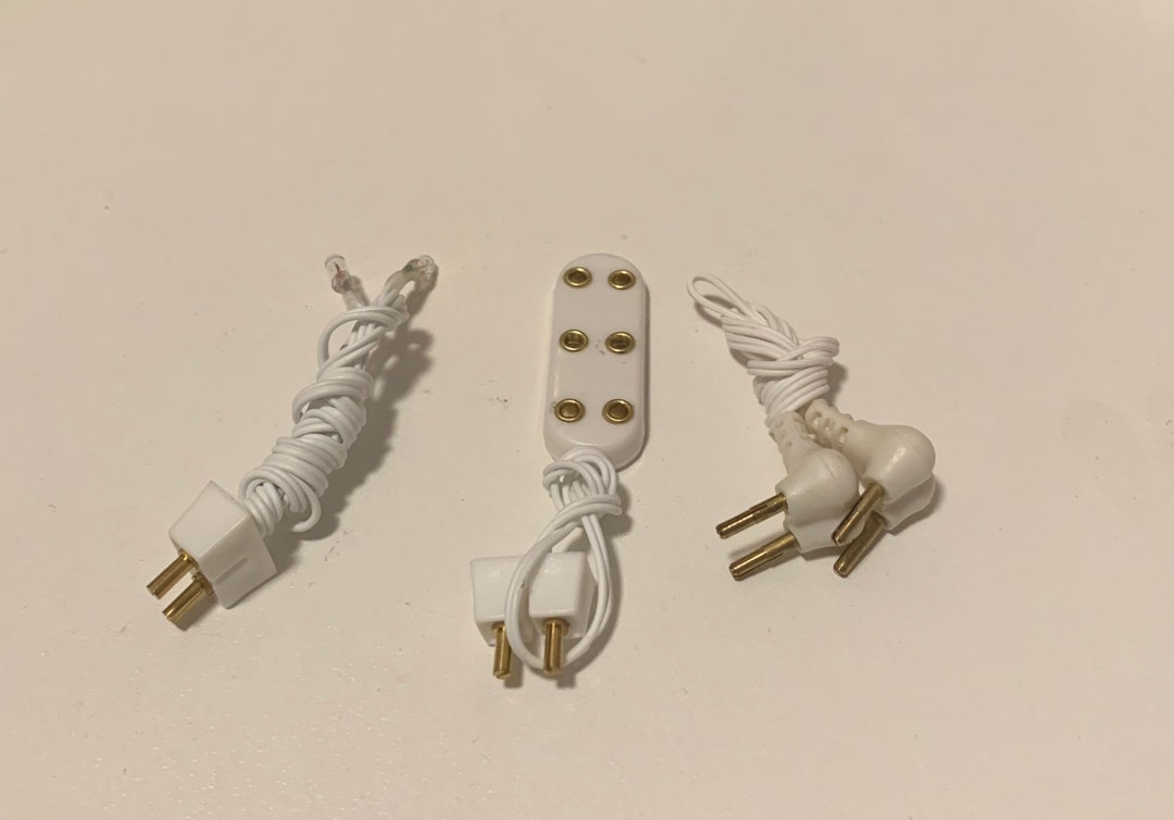 Lundby Original Extension Cord, Lamp and Cable Between House and Extra ...