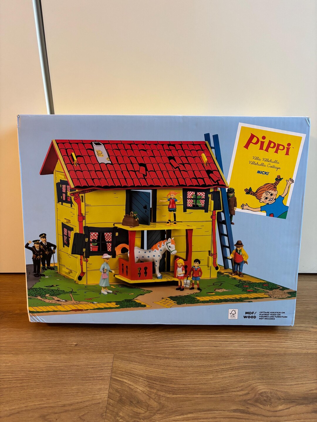 Pippi Longstocking Dollhouse Brand New! - Etsy