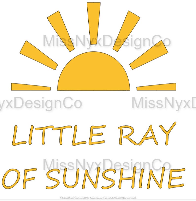 Little Ray of Sunshine SVG, Sunshine SVG, Baby Shower Gift, Baby Shower ...